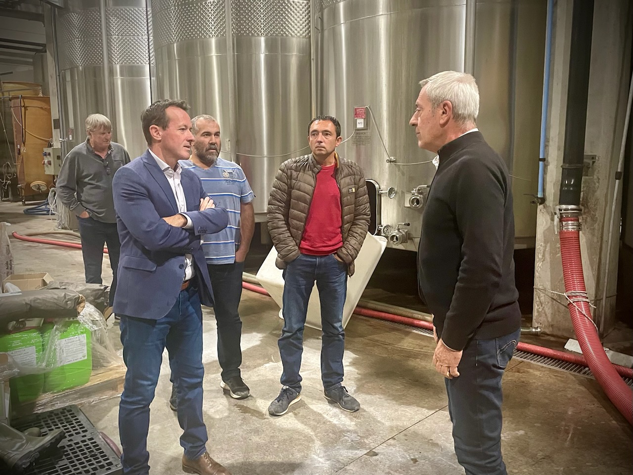 Visite Sébastien Pla, Cave Coopérative – Cascastel Village